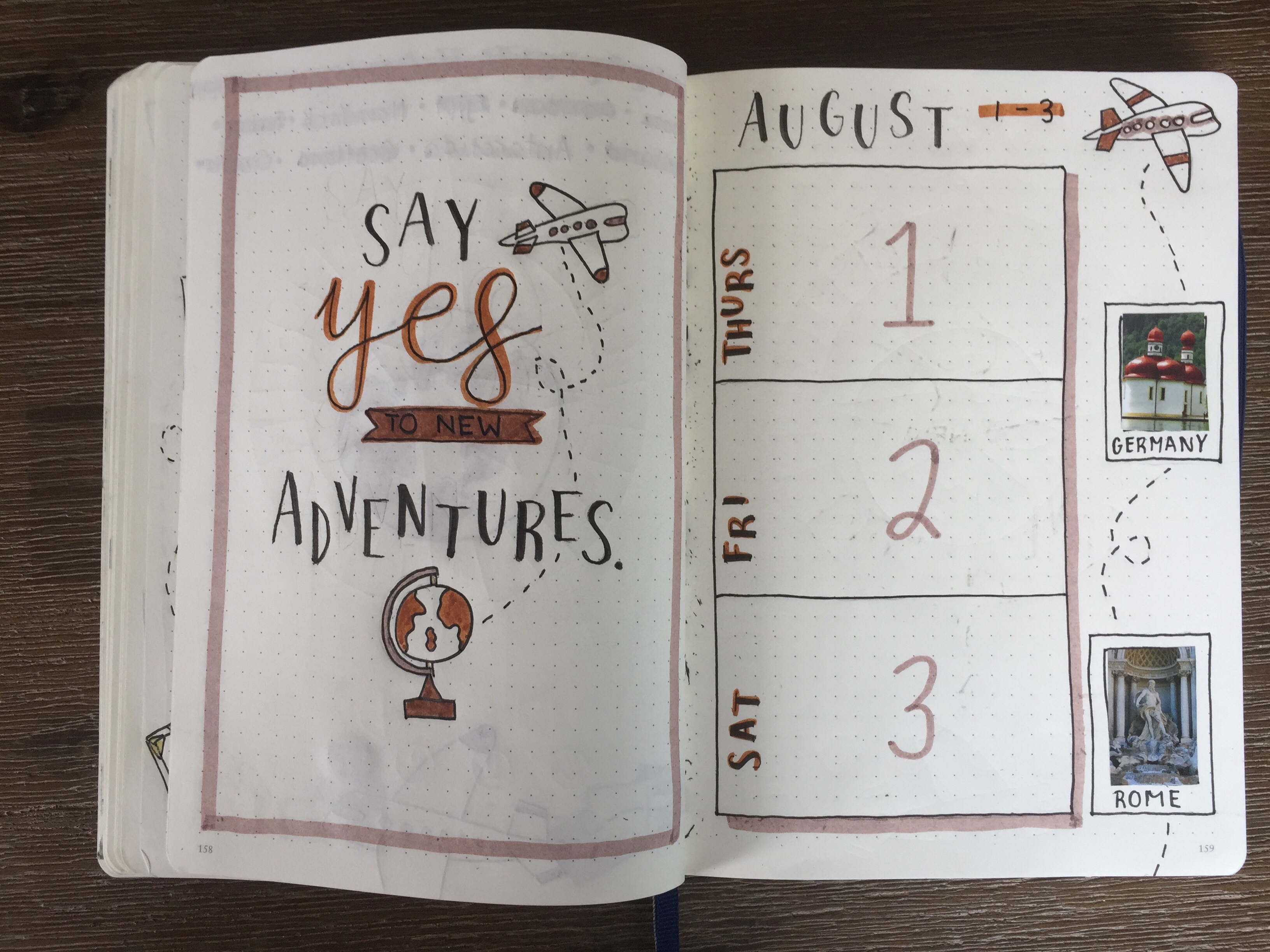 August Bullet Journal Set-Up with July Monthly Recap – My Day Is Booked