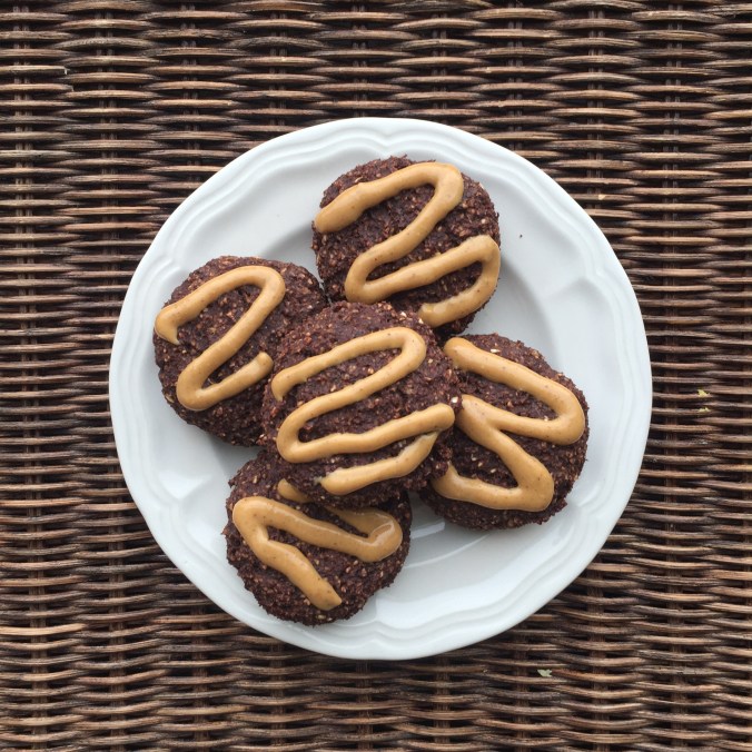 Chocolate Peanut Butter Drizzle Cookies – My Day Is Booked