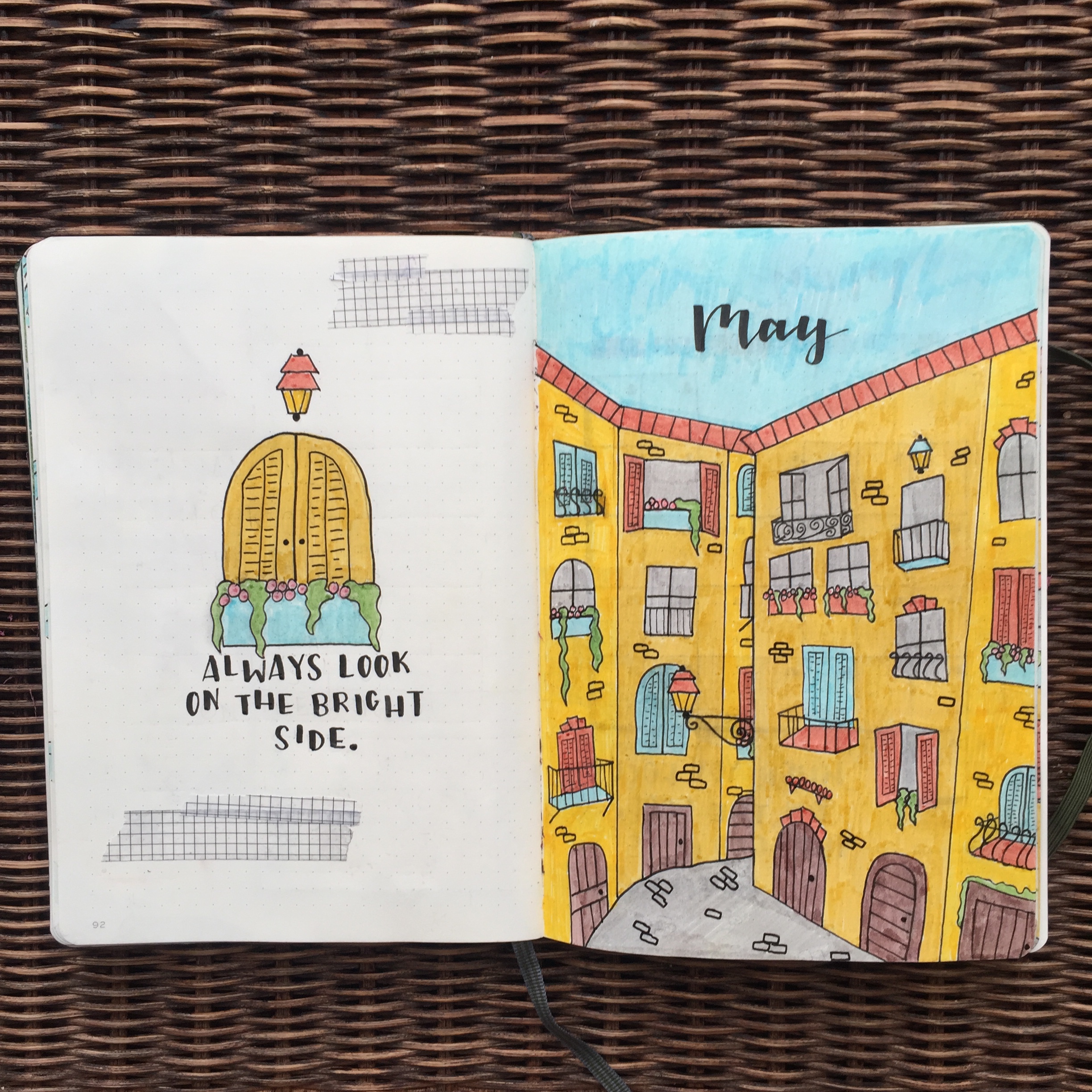 May 2020 Bullet Journal Set-Up – My Day Is Booked