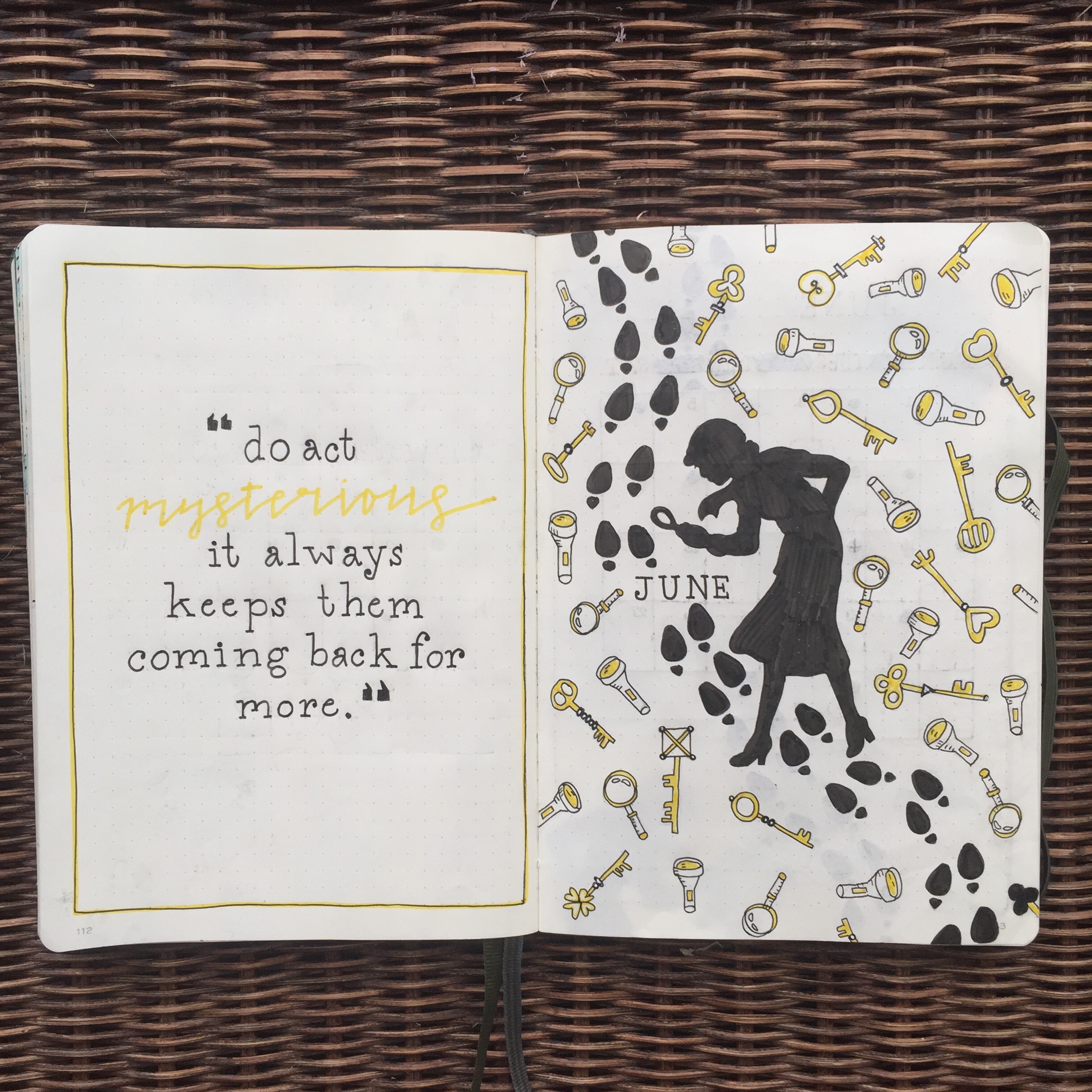June 2020 Bullet Journal Set-Up – My Day Is Booked