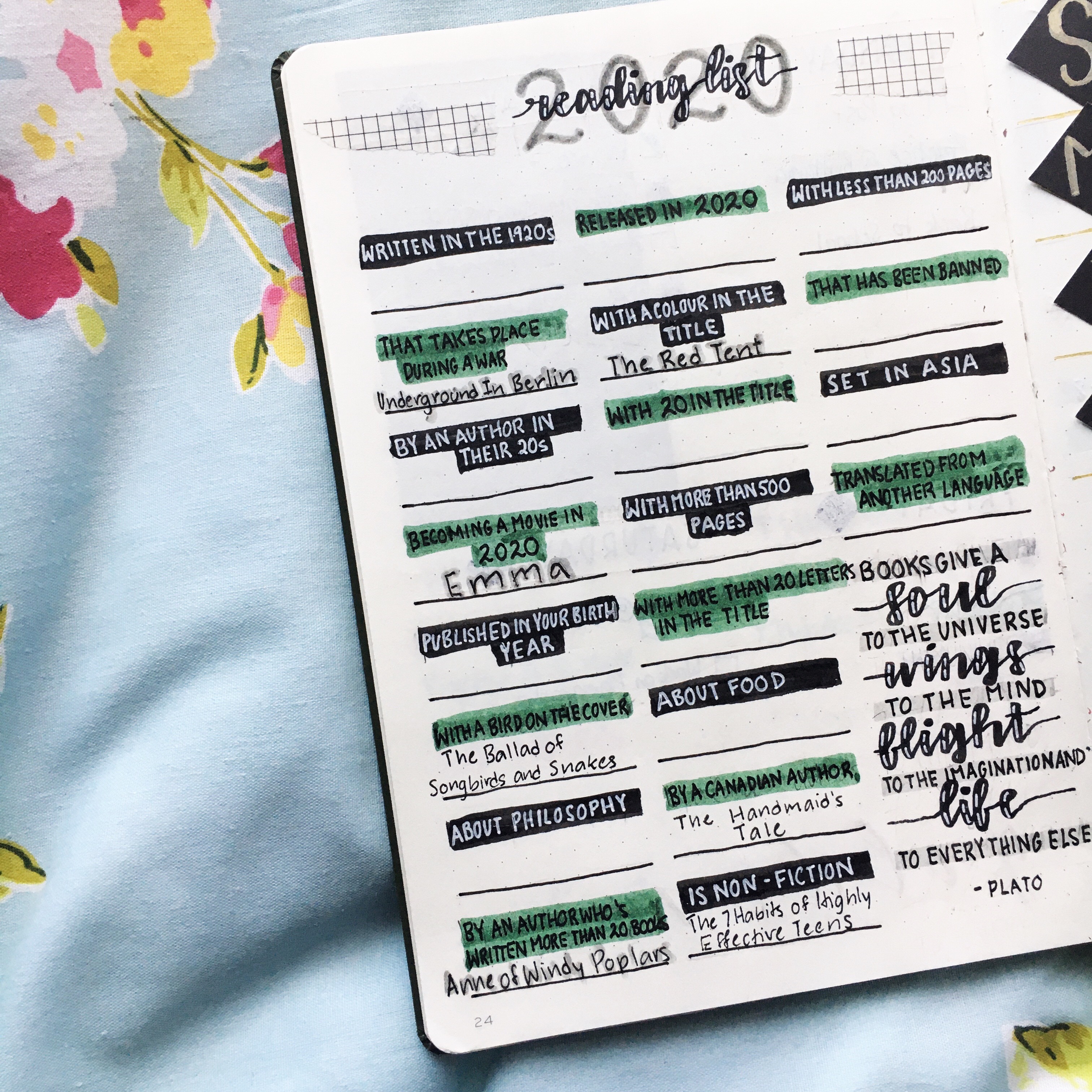 Summer 2020 Reading List – My Day Is Booked