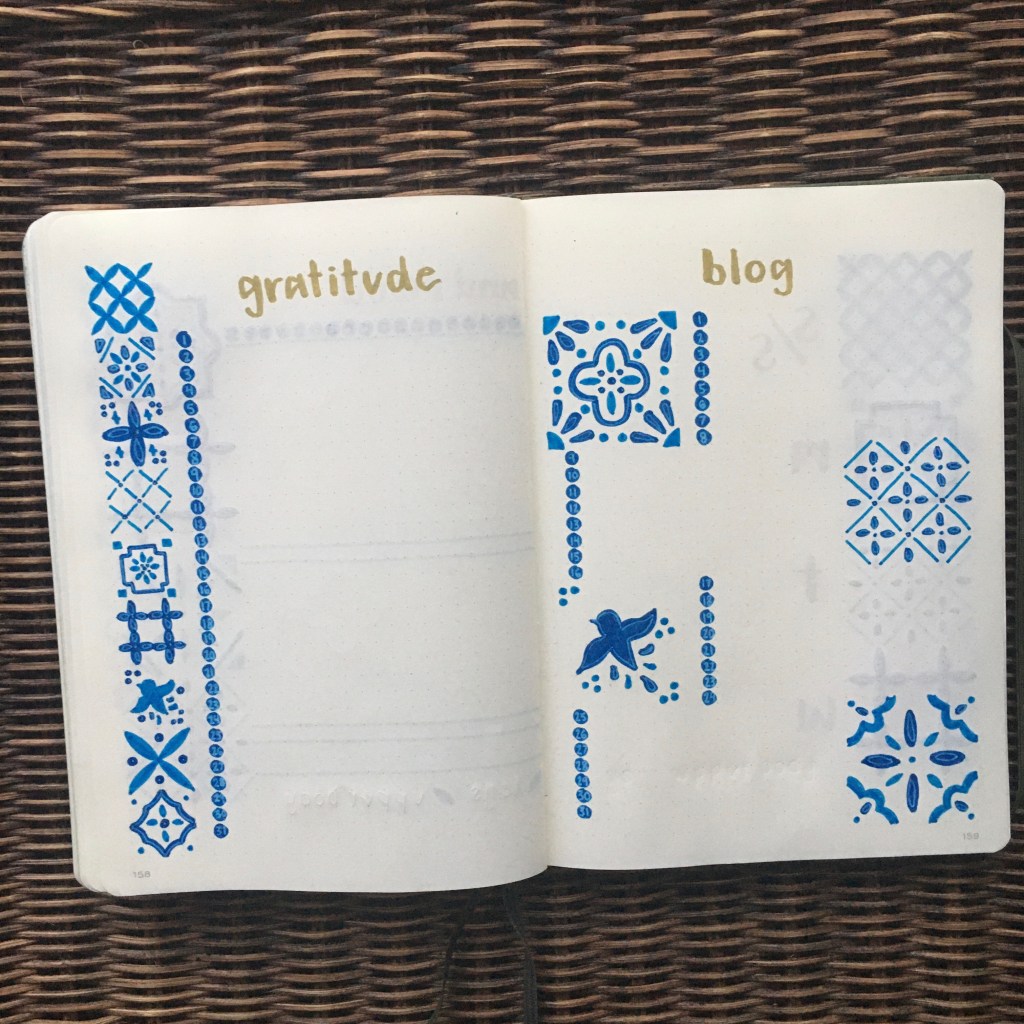 August 2020 Bullet Journal Set-Up – My Day Is Booked
