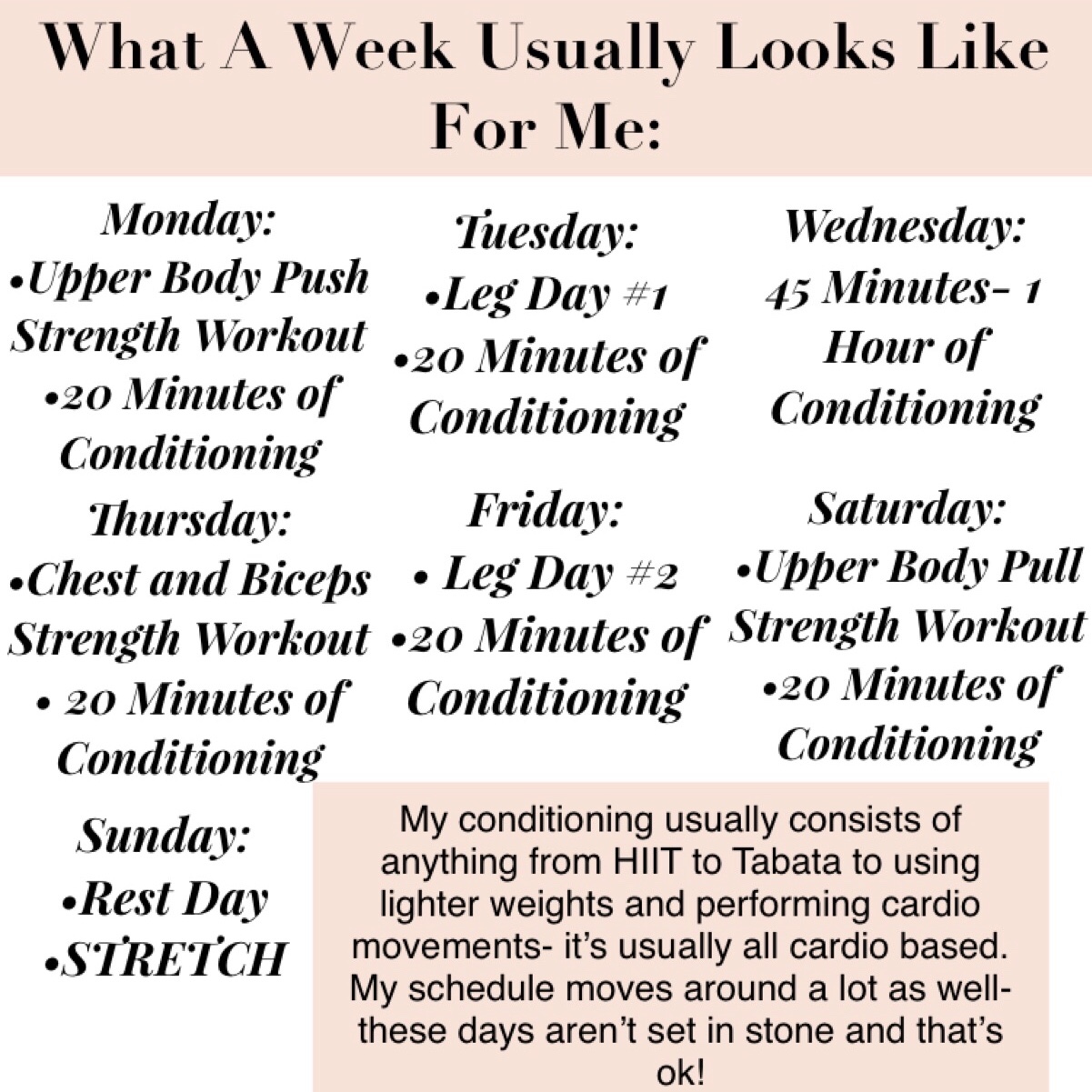 How Many Days A Week Upper Body